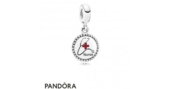 Women's Pandora Nurse Pendant Charm Mixed Enamel Jewelry-Pandora Charm ...