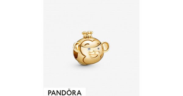 Women's Pandora Shining Monkey Charm Jewelry-Pandora Charm Stable Quality