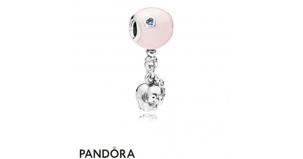 Women's Pandora Elephant And Pink Balloon Hanging Charm Jewelry-Jewelry ...